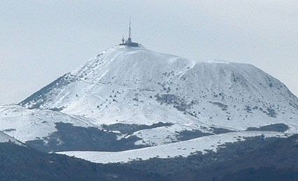 Puy de D me Sous La Neige Puy De Dome Enneige